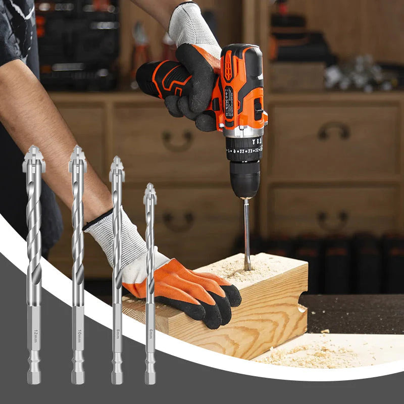 Kit x4 Broca Excéntrica Con Dientes De Sierra De Cuatro Estrías – Noah ...